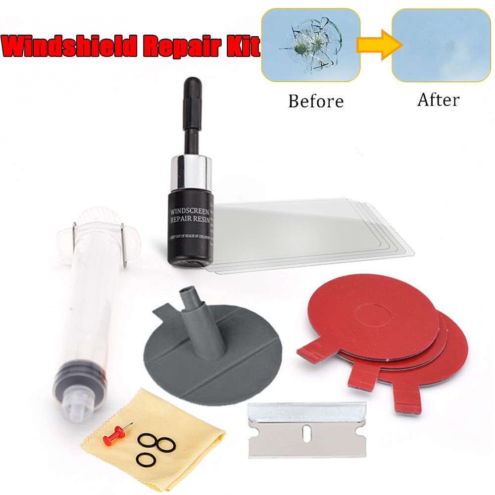 Voorruit Reparatie Kit Glas Corrector Sets Autorui... – Vicedeal