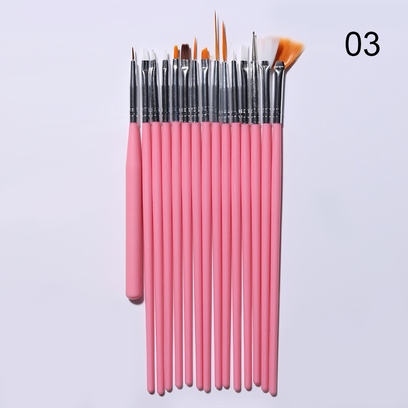 Pluma acrílica para punteo de uñas, pincel de dibu... – Grandado