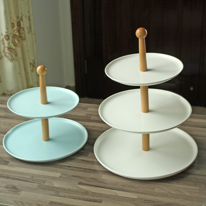 Ceramic Double-layer Fruit Plate Two Or Three Laye... – Vicedeal