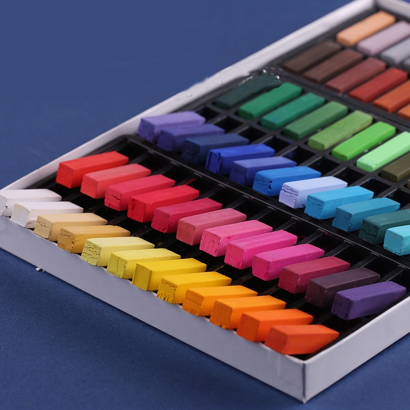 12/24/36/48/72 renkler boyama boya kalemi yumuşak Pastel seti sanat ...