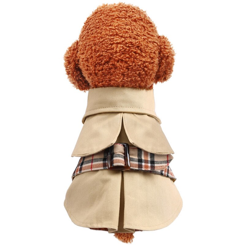 Spirng Summer Dog Clothes Handsome Trench Coat Dre... – Vicedeal