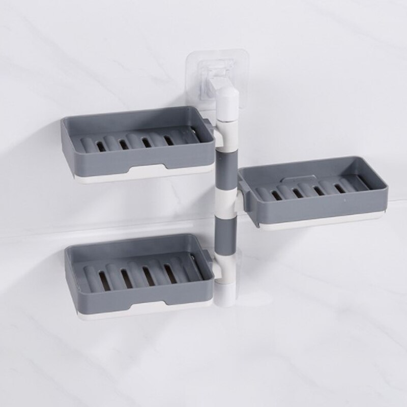 Rotating drain soap holder bathroom wall hanging t... – Grandado