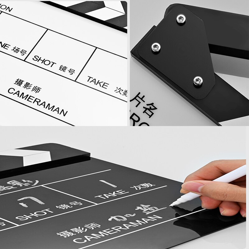 Director Video Scene Clapperboard Clapper Board Ac... – Grandado