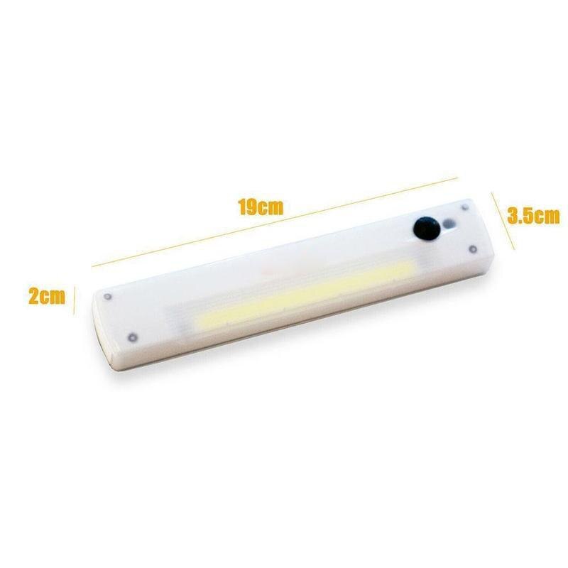 White COB Battery Operated LED Drawer Under Cabine... – Grandado