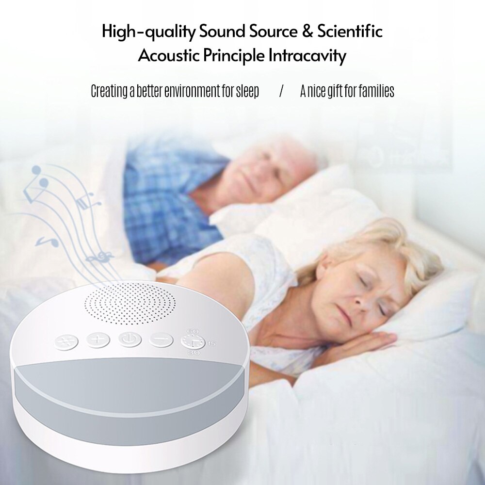 White Noise Sleep Machine Built-in 6 Soothing Soun... – Grandado