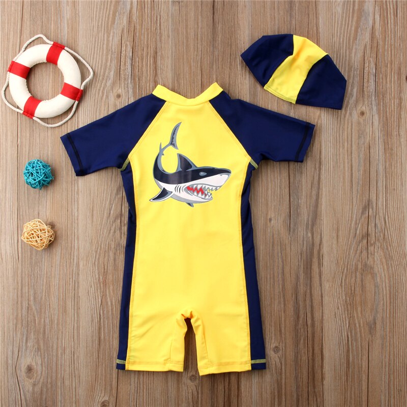Trend Toddler Baby Kid Boy Sun Protective Swimwear... – Grandado