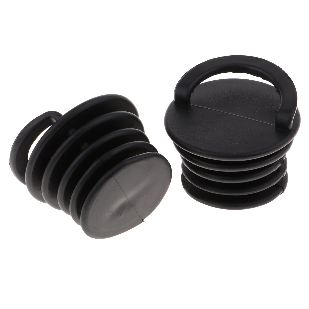 Black Rubber Scupper Plugs Bungs for Kayak (Pack o... – Grandado