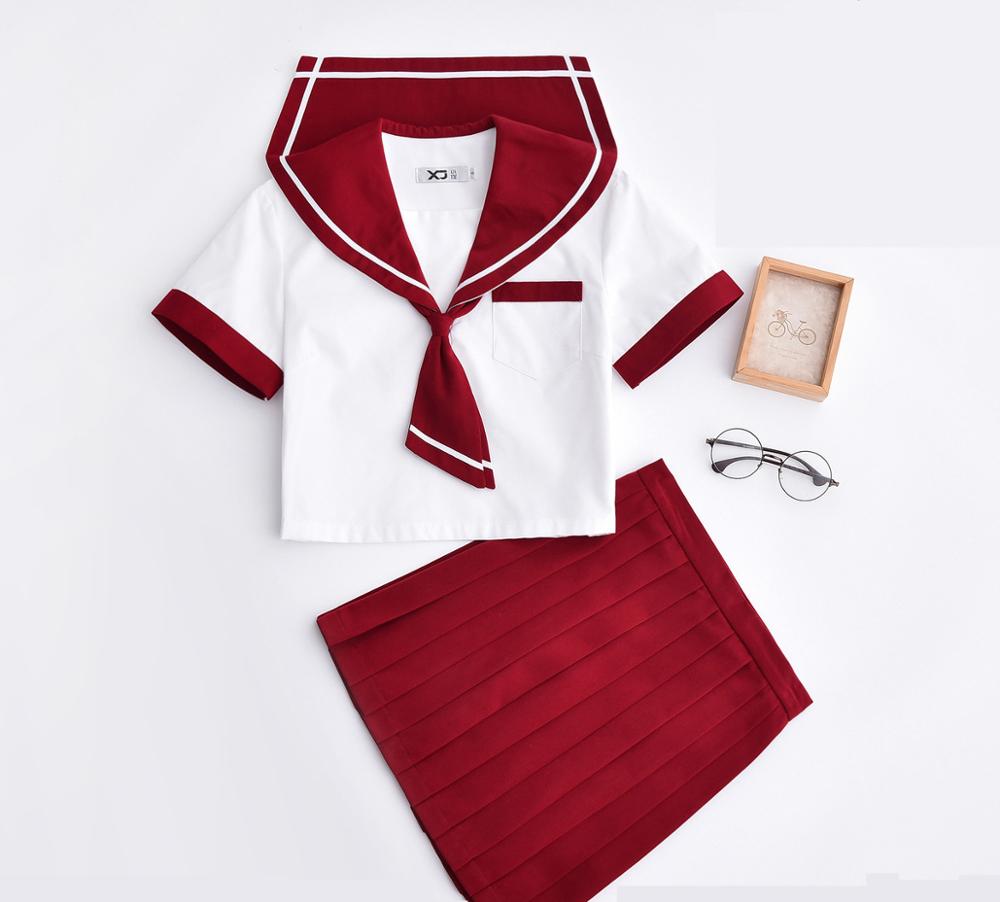 Japanese Uniforms Navy Sailor Suit For Women Kansa... – Grandado