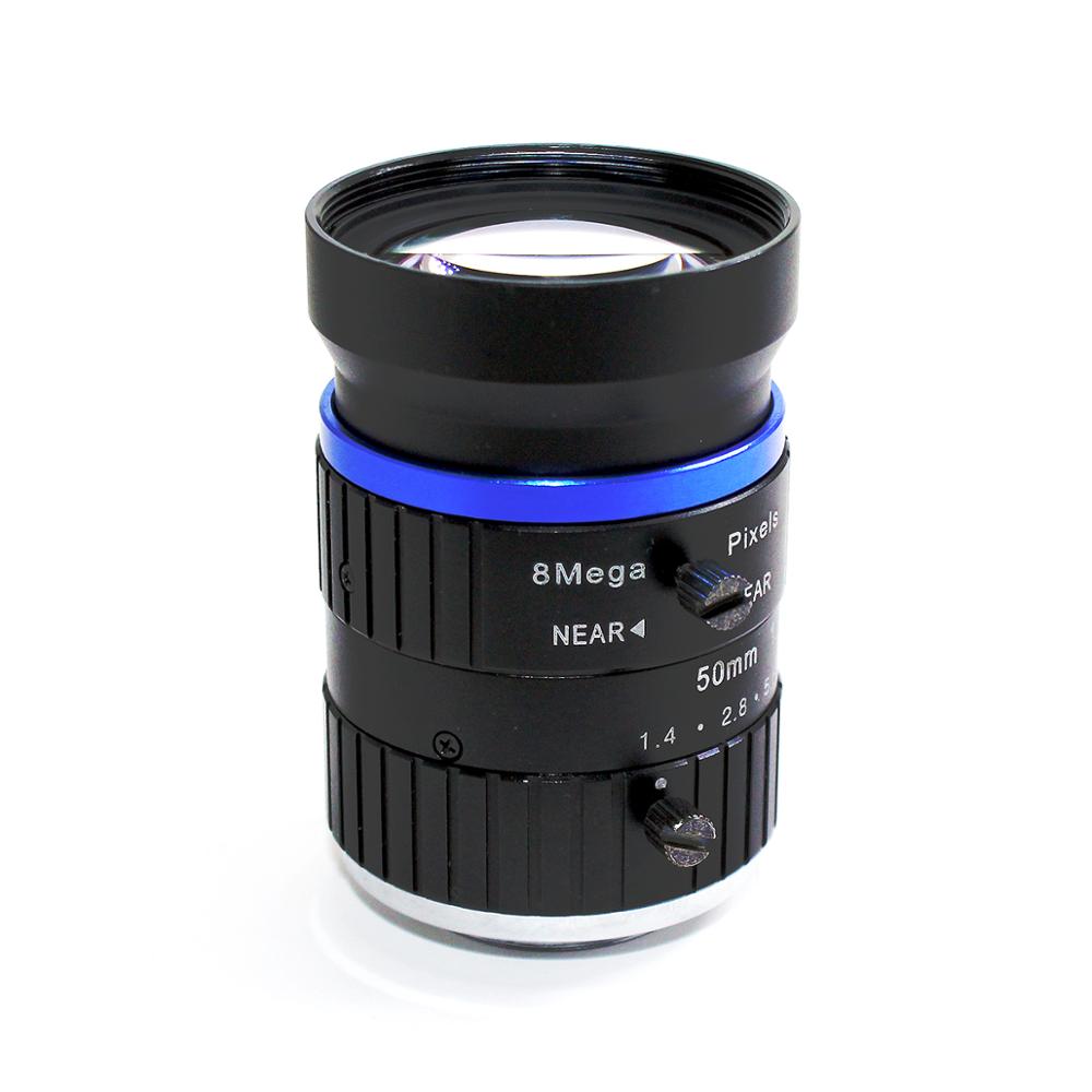8Mega Pixeis 50mm cctv lens C mount f/1.4 CCTV Len... – Grandado