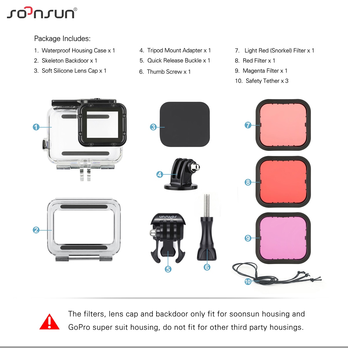 Soonsun 45M Waterdichte Behuizing Voor Gopro Hero ... – Vicedeal