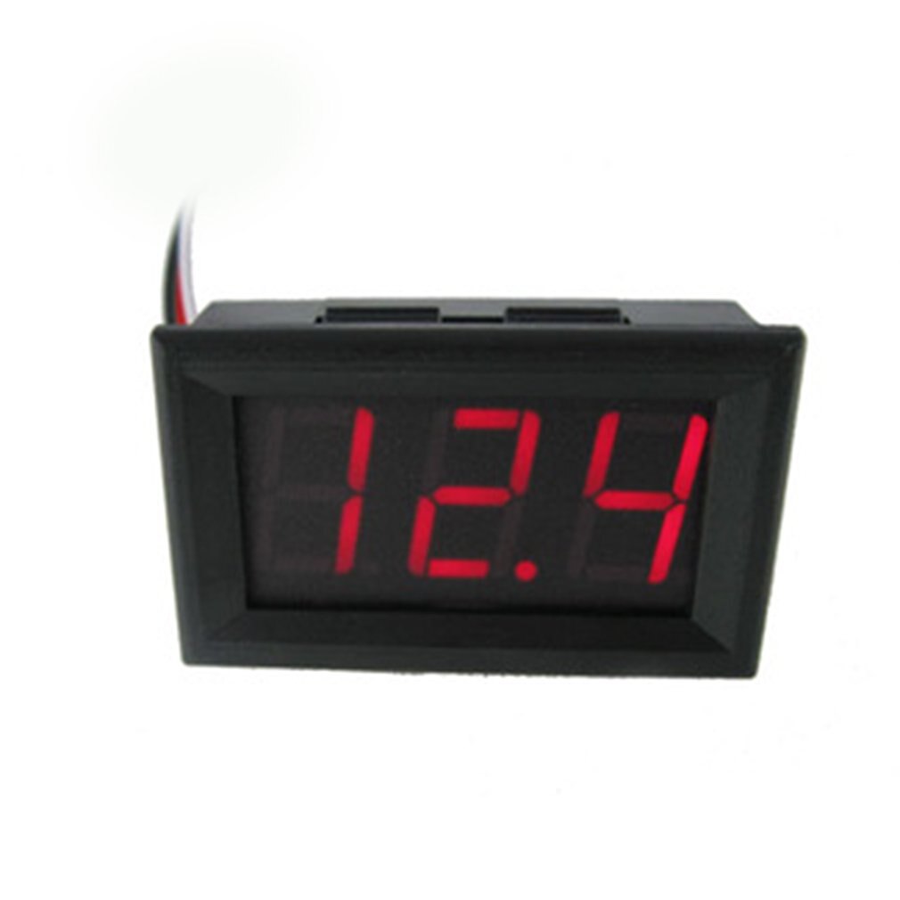 Twee Lijn Dc Voltage Meter 0.56 Inch Omgekeerde Ve... – Vicedeal