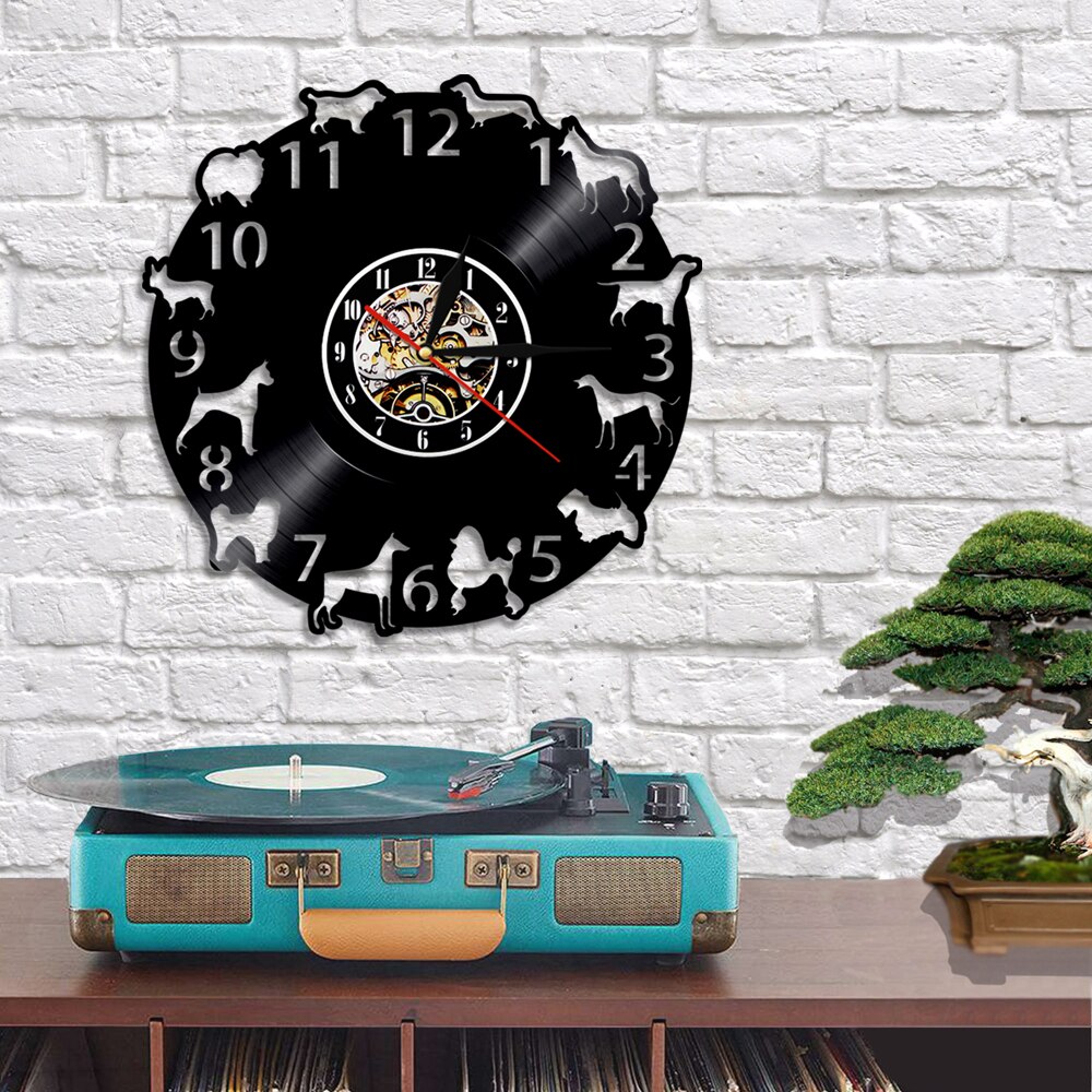 Dog Puppy Art Wall Animal Dog Breeds Vinyl The Wal... – Grandado