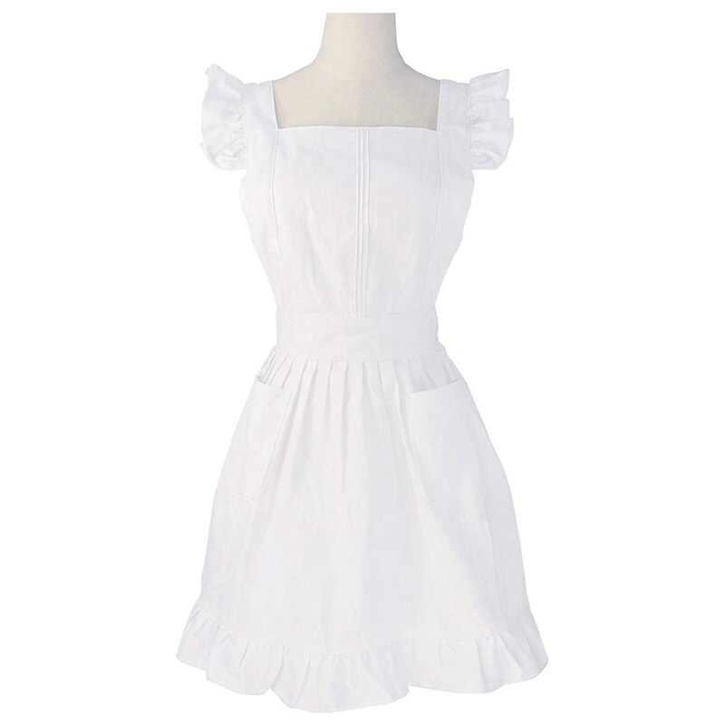2 Stuks Elegante Victoriaanse Schort Maid Overalls... – Vicedeal