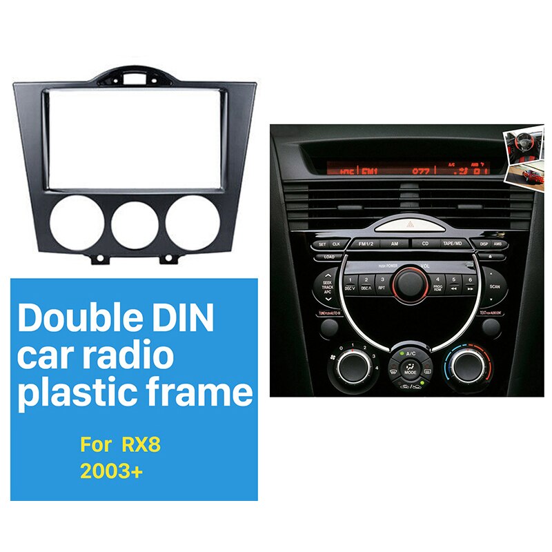 2 Din Stereo Panel Voor Mazda Rx-8 Rx8 2003 Radio ... – Grandado
