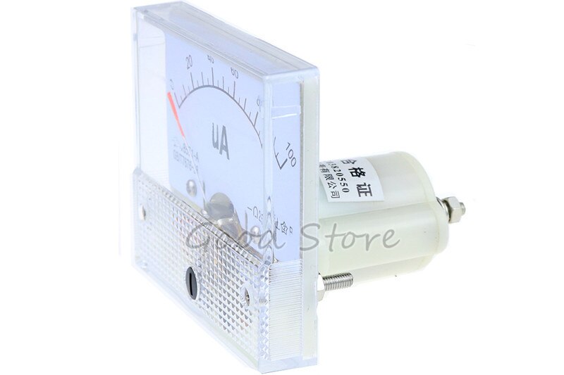 1PCS 85C1-uA 100uA DC Analog Pointer Current Meter... – Grandado