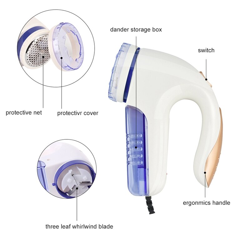 Eu Plug Clothing Power Plug Remove Hair Ball Razor... – Vicedeal