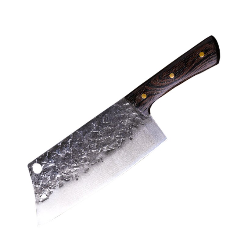 Handmade Forged Butcher Knives SET Wide Blade Chop... – Grandado