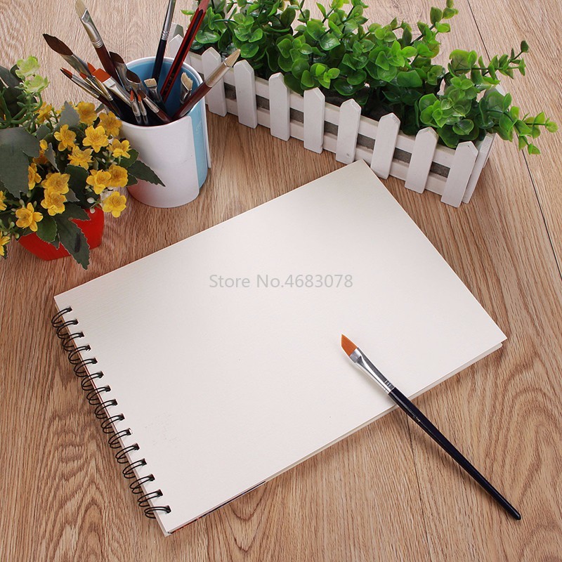 Brand A4 Watercolor Book Art Artist Sketchbook/Ske... – Vicedeal