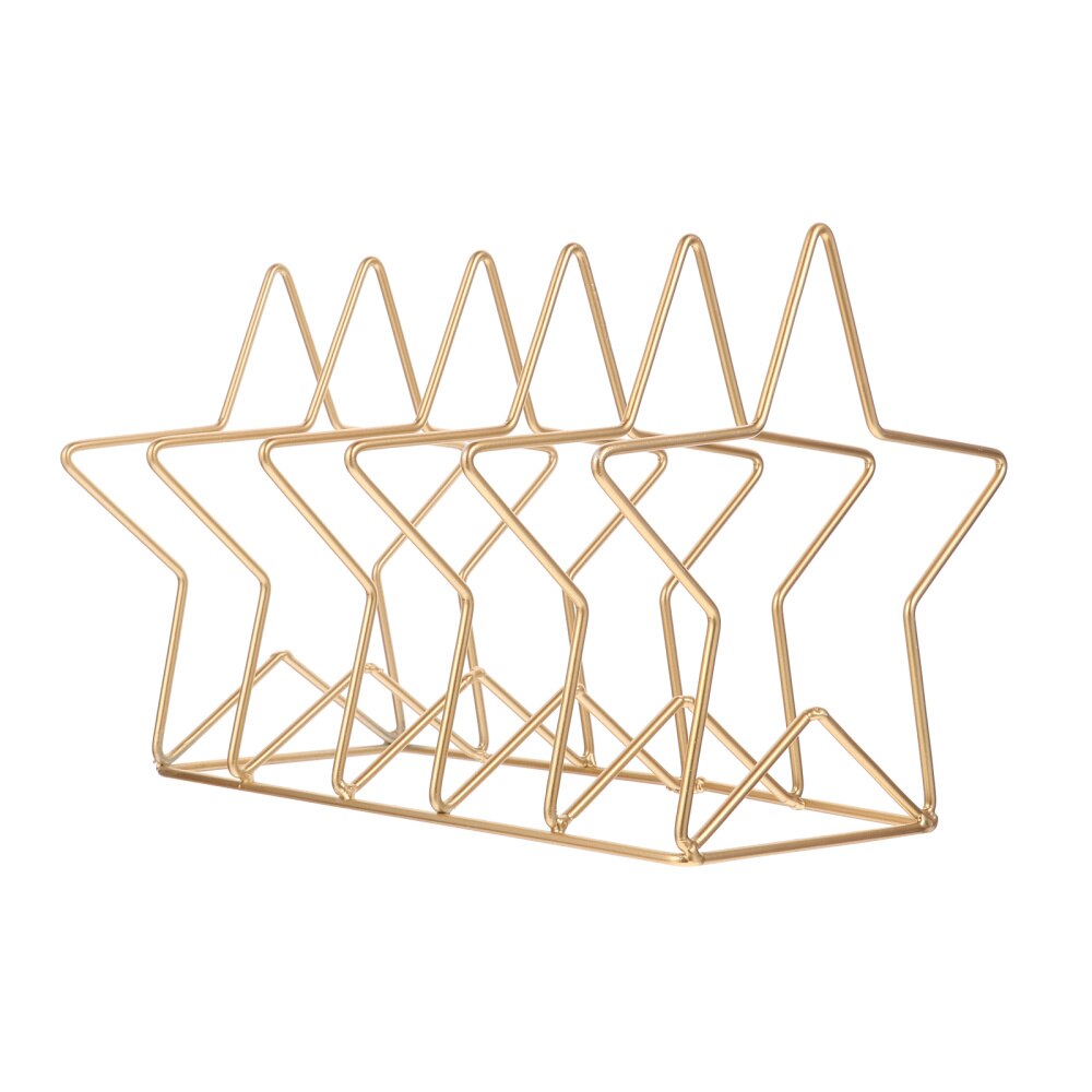 1pc Book Rack Desktop Star Bookshelf Magazine Stor... – Vicedeal