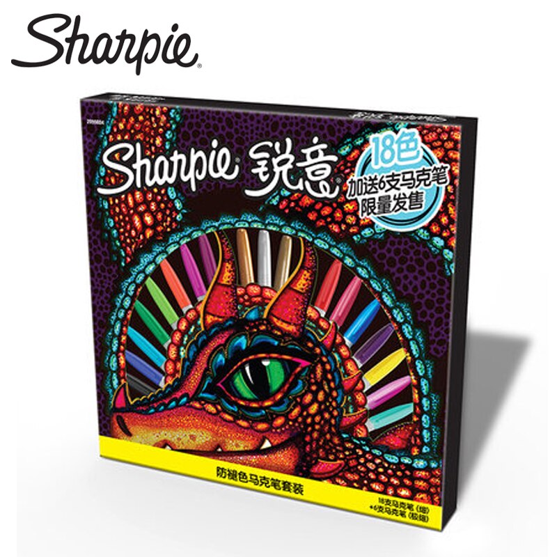 Sharpie Marker Pen 24pcs/set Student Animation Art... – Grandado