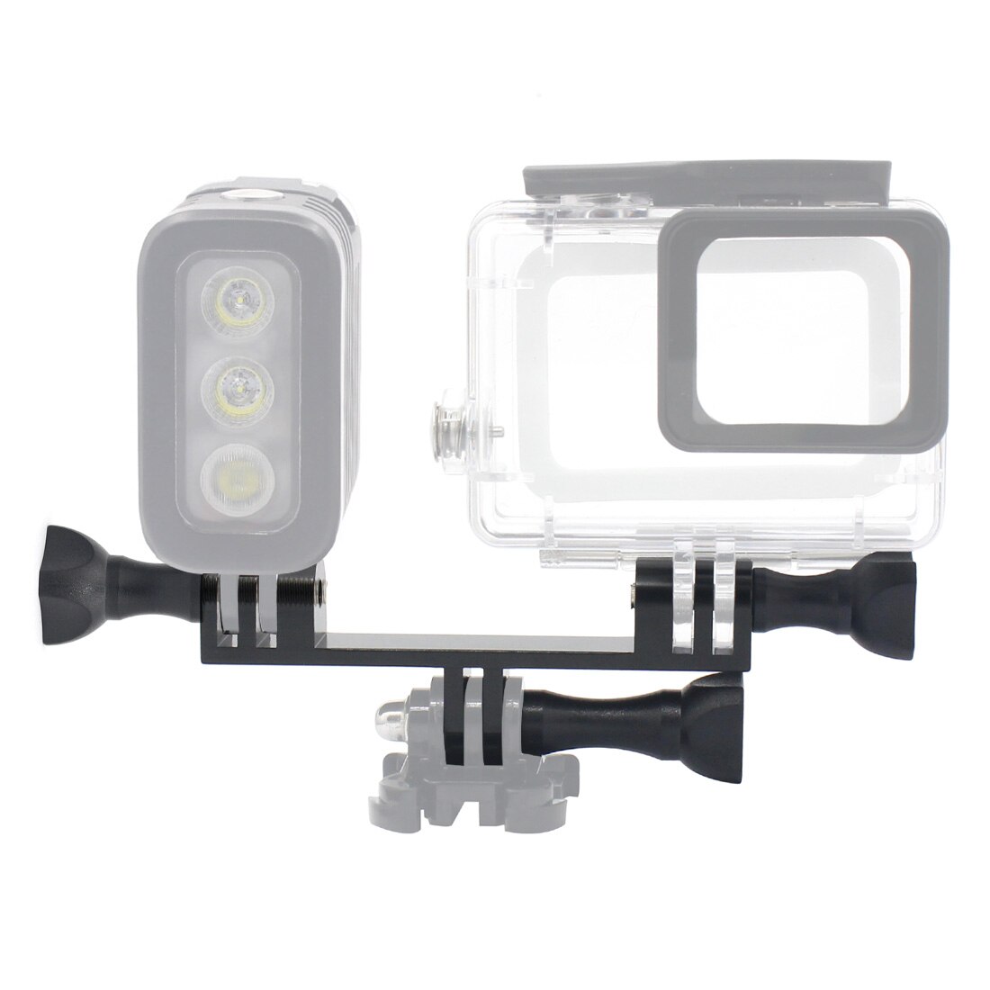 Dual Mount Bracket Tripod Holder Action Camera Han... – Grandado