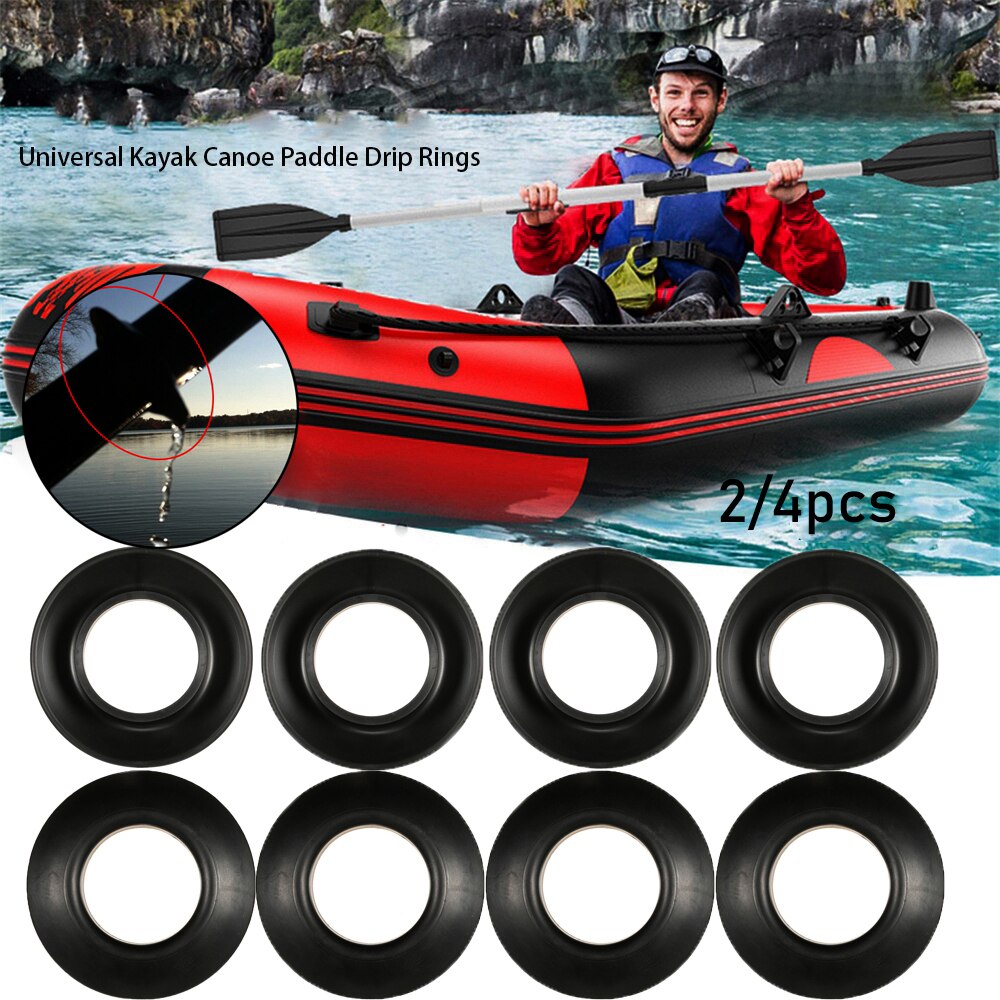 2/4Pcs Zwart Rubber Voortbewegen Paddle Onderdelen... – Grandado