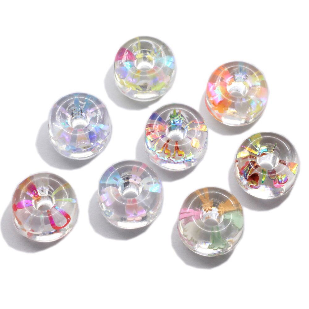 20/50pcs Charms Mixed Resin Candy Donut Beads Bead... – Grandado