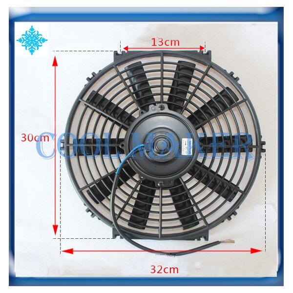 Auto Ac Systeem Condensor Koeling Motor Fan 12 Inc... – Vicedeal