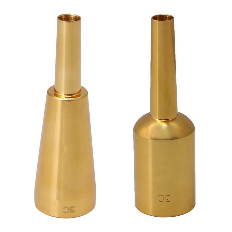 3C Trumpet Mouthpiece Gold Meg Metal Trumpet & 3C ... – Grandado