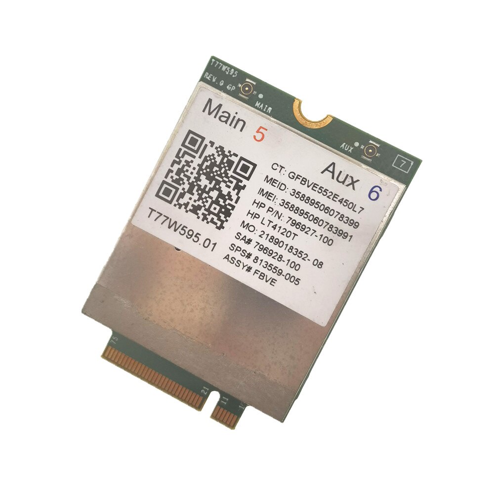 LT4120T X5 LTE T77W595.01 796928-100 4G WWAN M.2 1... – Vicedeal