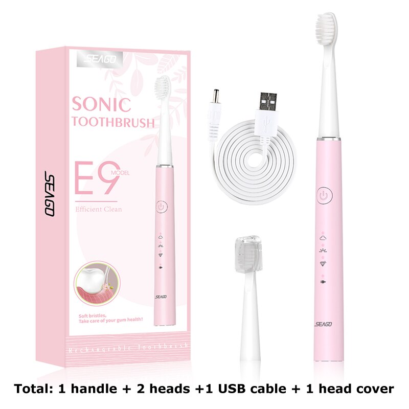 Seago Electric Toothbrush Light Weight Rechargeabl... – Grandado