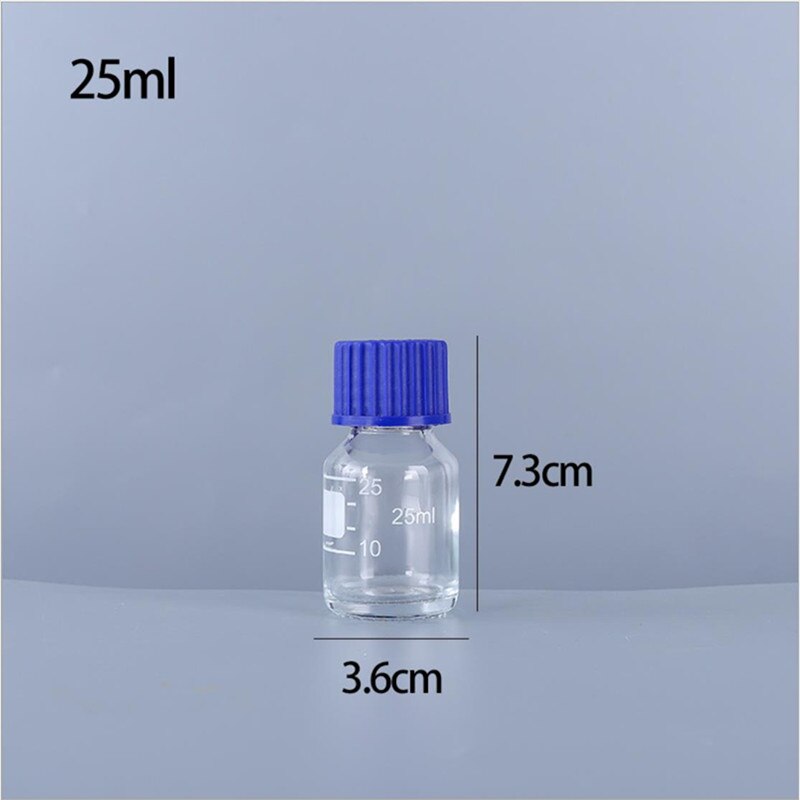 2pcs/lot 25ml Chemistry use Round Bottom Reagent b... – Grandado