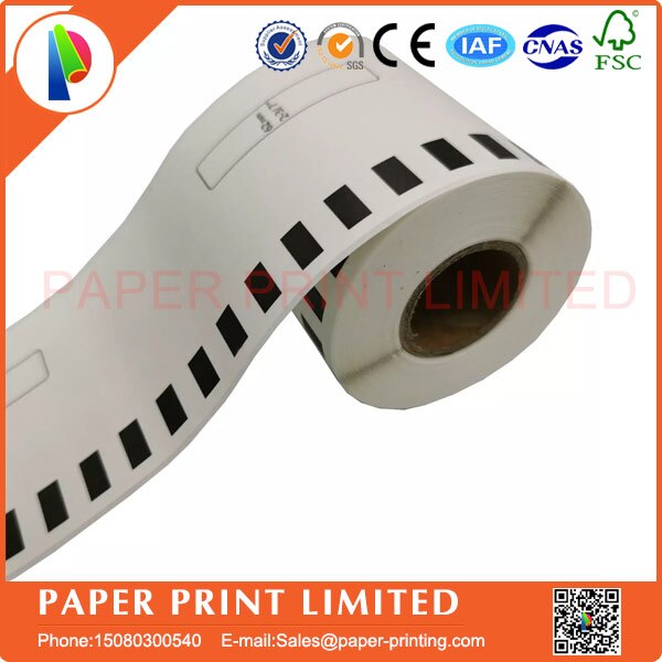 1 Roll Compatible DK-22251 dk22251Red/Black Double... – Grandado