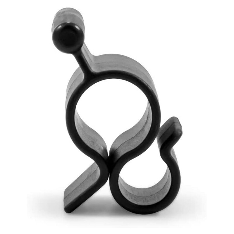 Black Standard Awning Clip for Rope Light Slides I... – Vicedeal