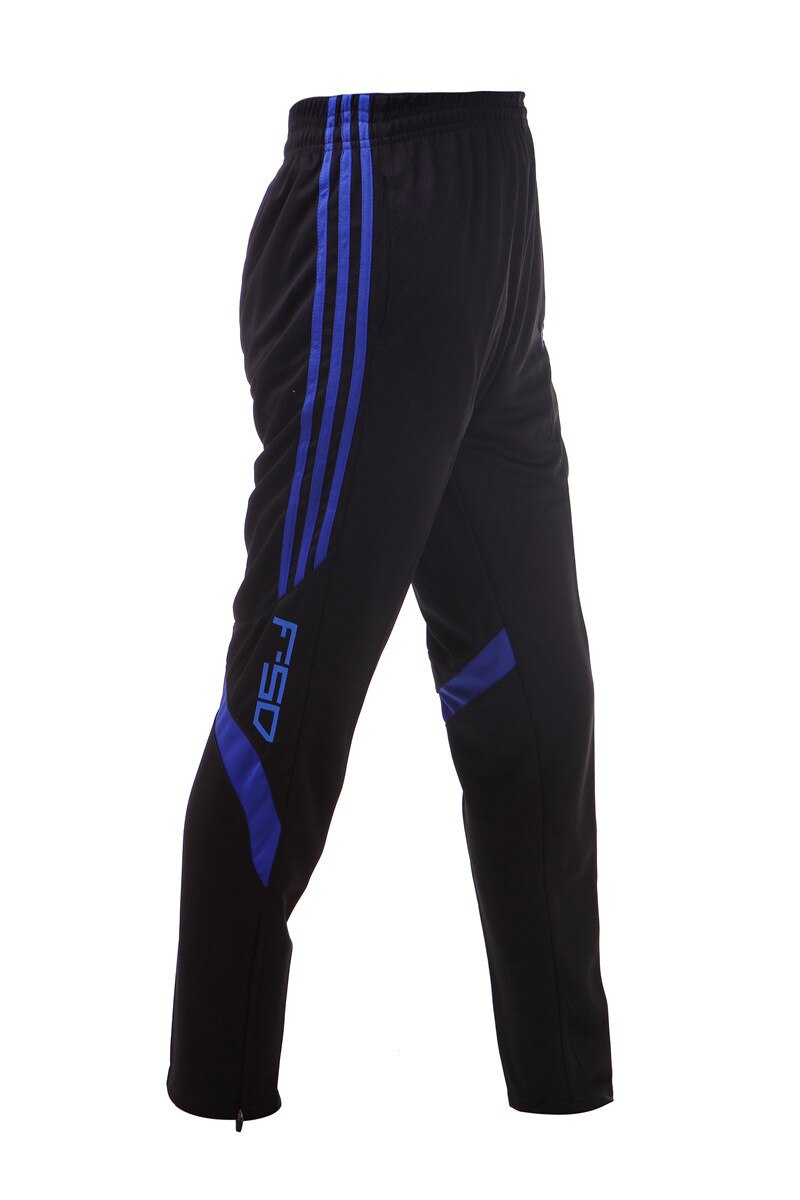 Men Running Pants zipper Football Socce training p... – Vicedeal