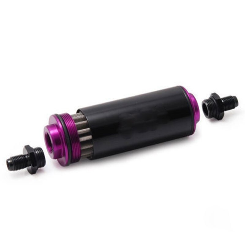 Racing Ready Inline Fuel Filter AN10 Steel SS With... – Grandado