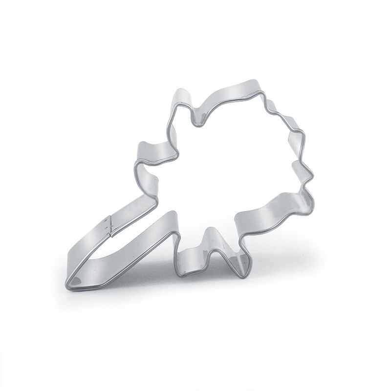 1pc Rose Shape Cookie Cutter Stainless Steel Valen... – Grandado