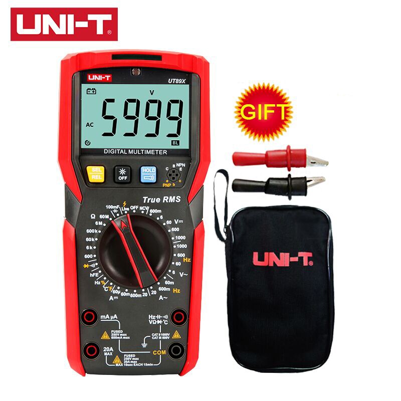 UNI-T UT89X UT89XD Digital Multimeter True RMS NCV... – Vicedeal