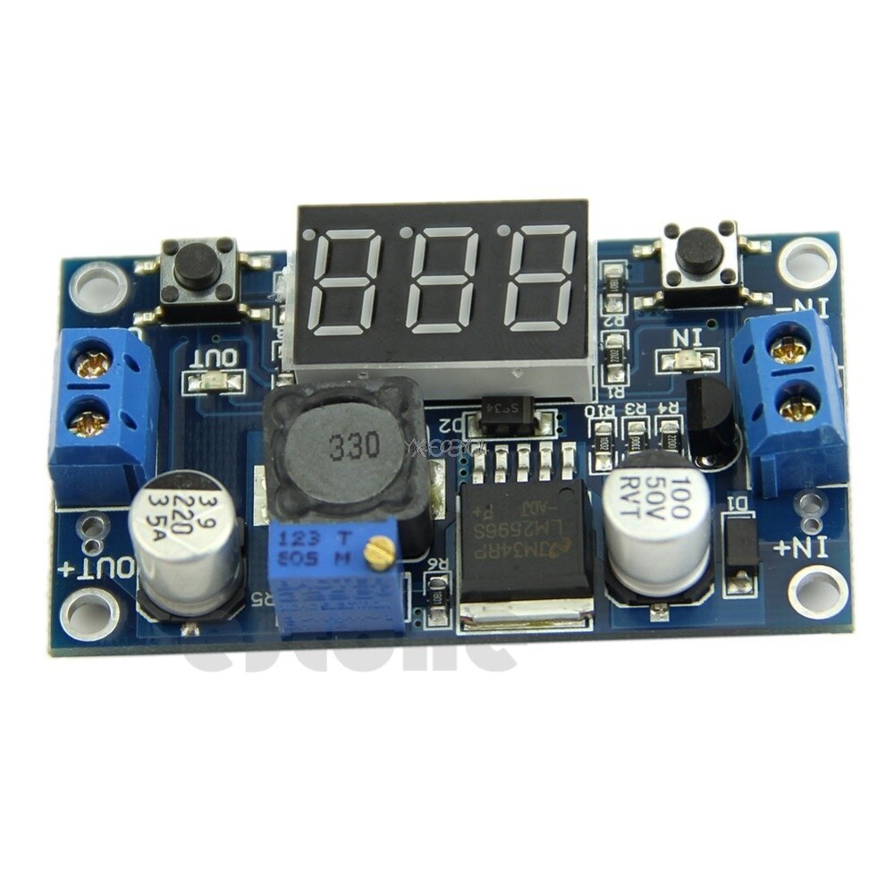 Lm2596 dc 4.0 ~ 40 to 1.3-37v led voltmeter buck s... – Grandado
