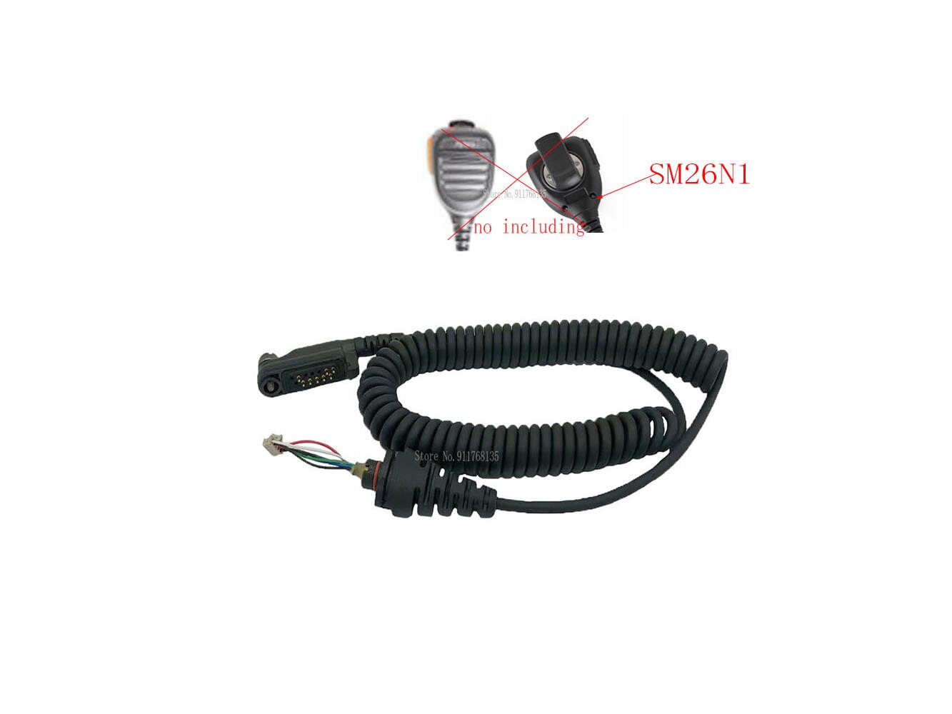 Mic Microfoon Luidspreker Cord Kabel SM26N1 Voor H... – Grandado
