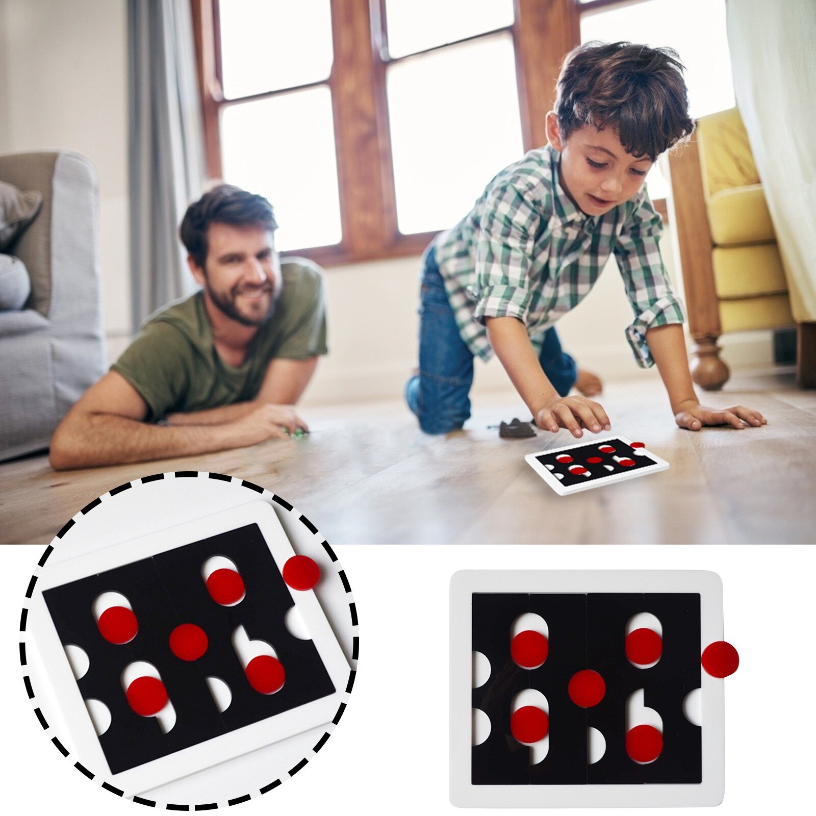 Puzzles Tangram Math Toys Translucent Acrylic High... – Vicedeal