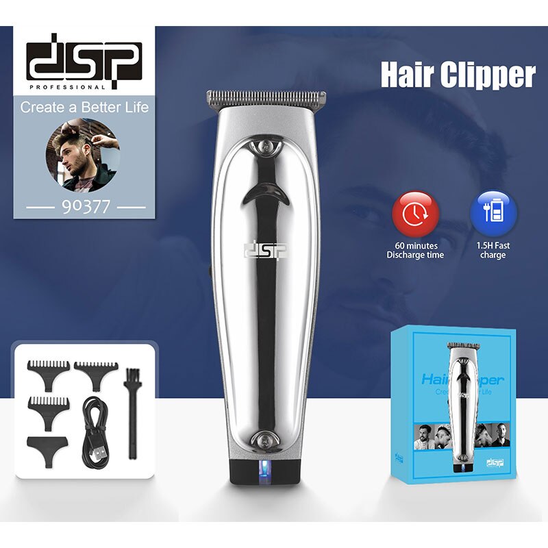 electric cord cordless hair trimmer for men powerf... – Grandado