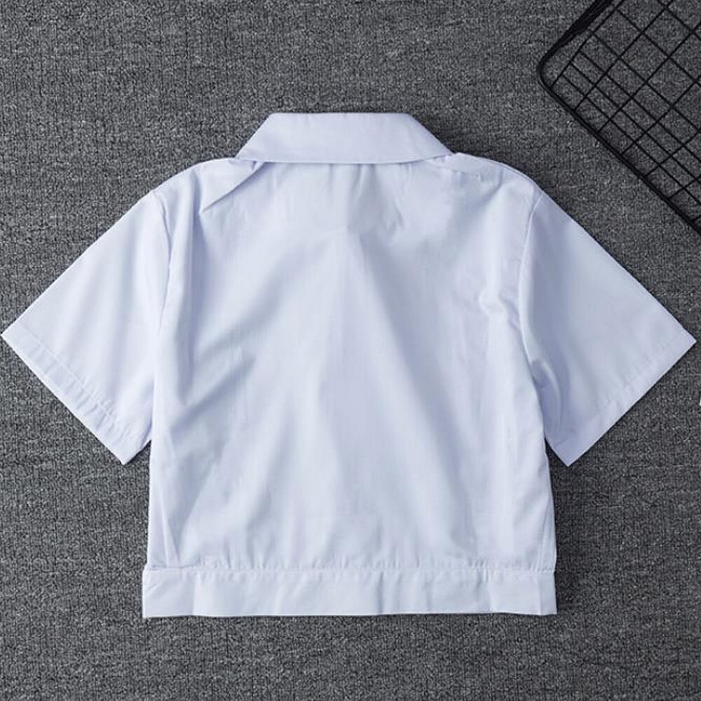 Student Japanese High School Girls Tops Short Slee... – Grandado