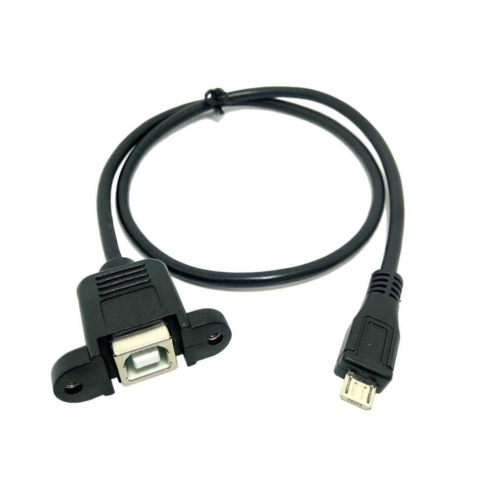 Micro USB to USB 2.0 Type B Female Cable Extension... – Grandado
