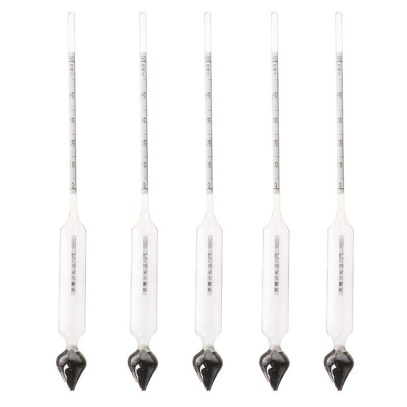 5 Pcs Hydrometer Tester Vintage Tools Alcoholmeter... – Vicedeal