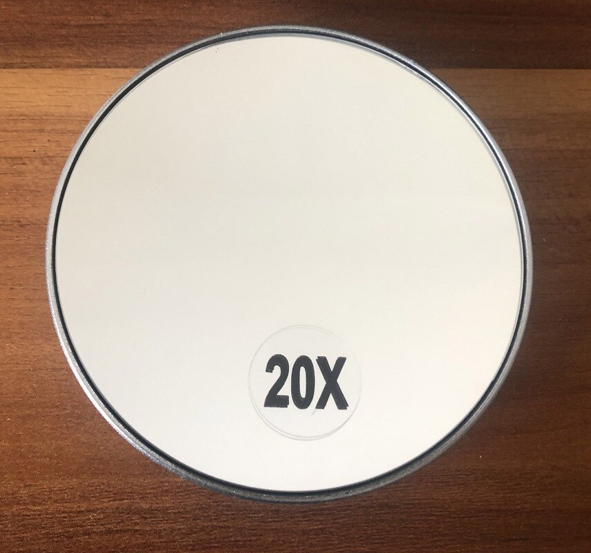Makeup Mirror 20X Magnifying Mirror With 3 Suction... – Grandado