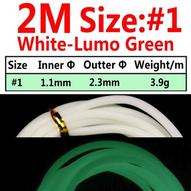 JIGEECARP 2m Silicone Lumo Tube Carp Fishing Tackl... – Grandado