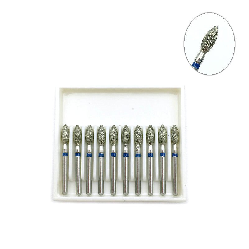 10 Stks/doos Dental Diamond Burs Boren Voor Hoge S... – Grandado