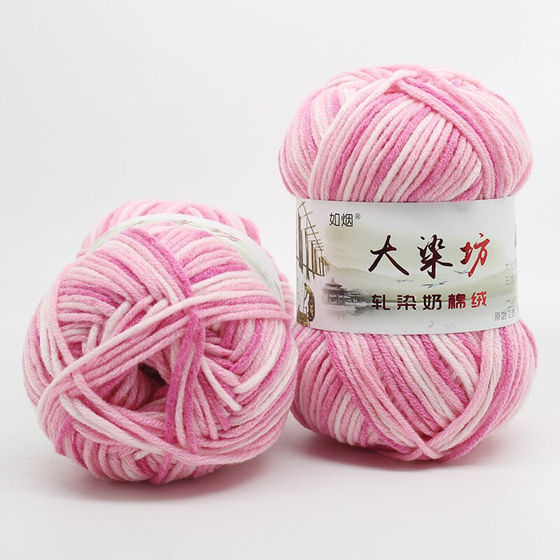 Warm DIY Milk Cotton Yarn Baby Wool Yarn for Knitt... – Grandado