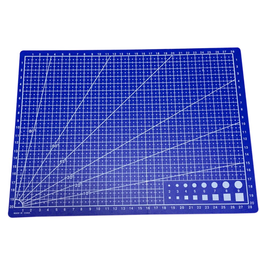 30*22cm Plastic Materials Patchwork Ruler Blue A4 ... – Vicedeal